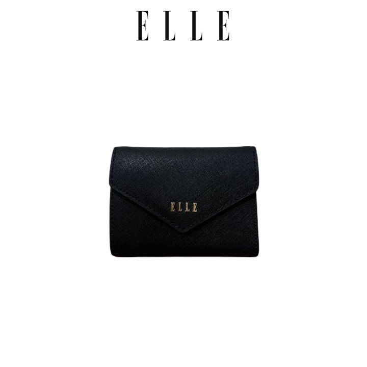 Elle Jenny Short Wallet (2 Colors: Black, Brown) | Shopee Malaysia