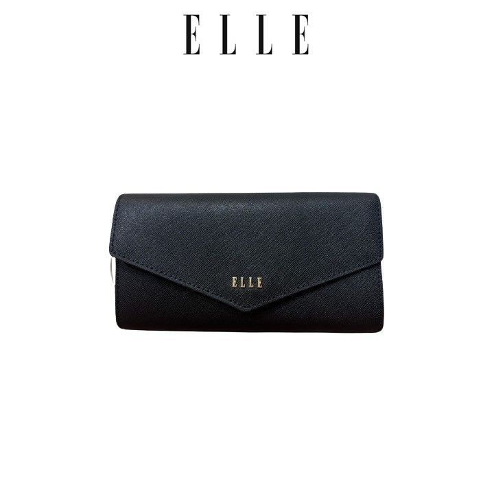 Elle Jenny Long Wallet (2 Colors: Black, Brown) | Shopee Malaysia