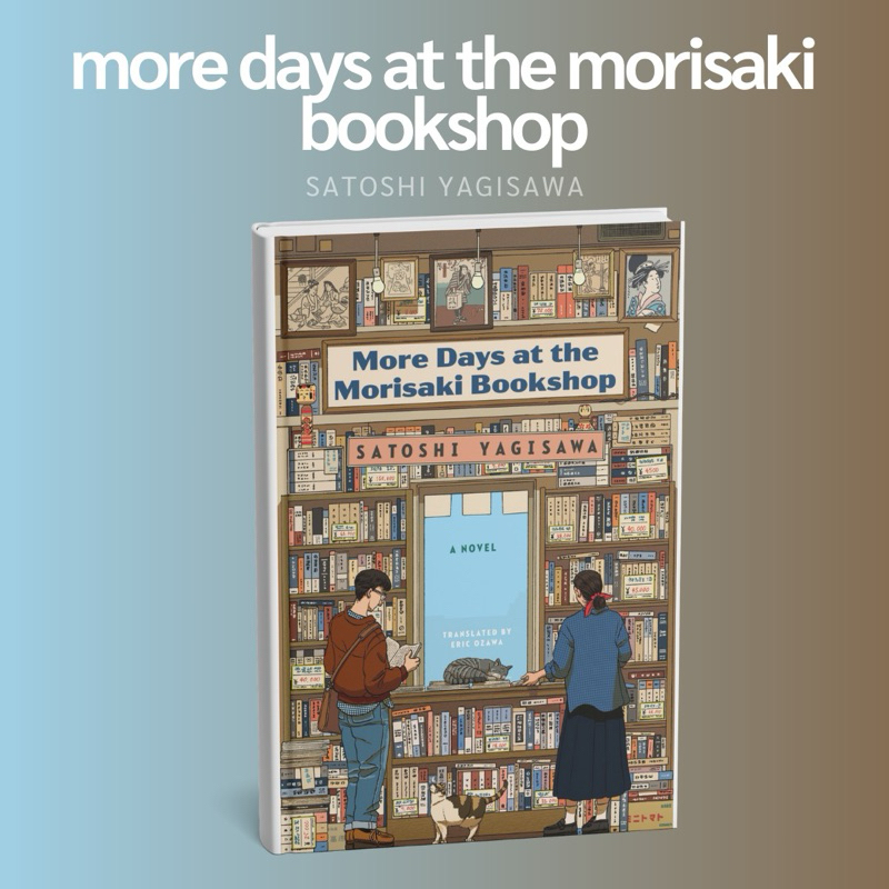 more days at the morisaki bookshop by satoshi yagisawa | Shopee Malaysia
