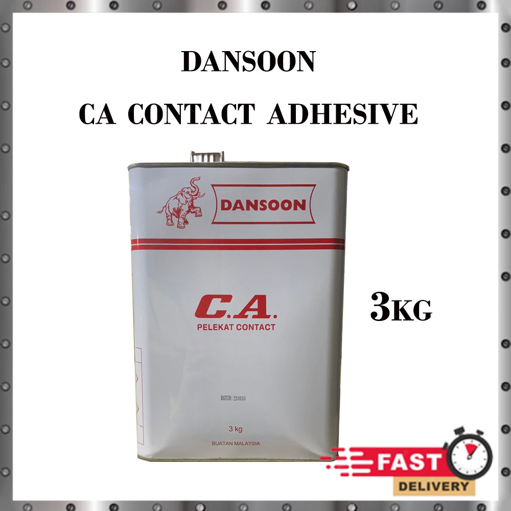 DANSOON CA Furniture Contact Adhesive 3KG/750G Dunlop Gam Formica Glue ...