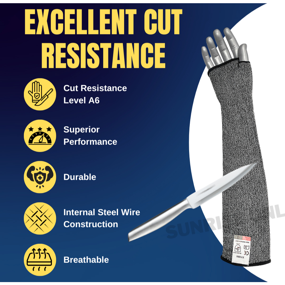 [ORIGINAL] SCG-H398 Cut Resistance Protective Sleeves(1 Pair) Cut ...