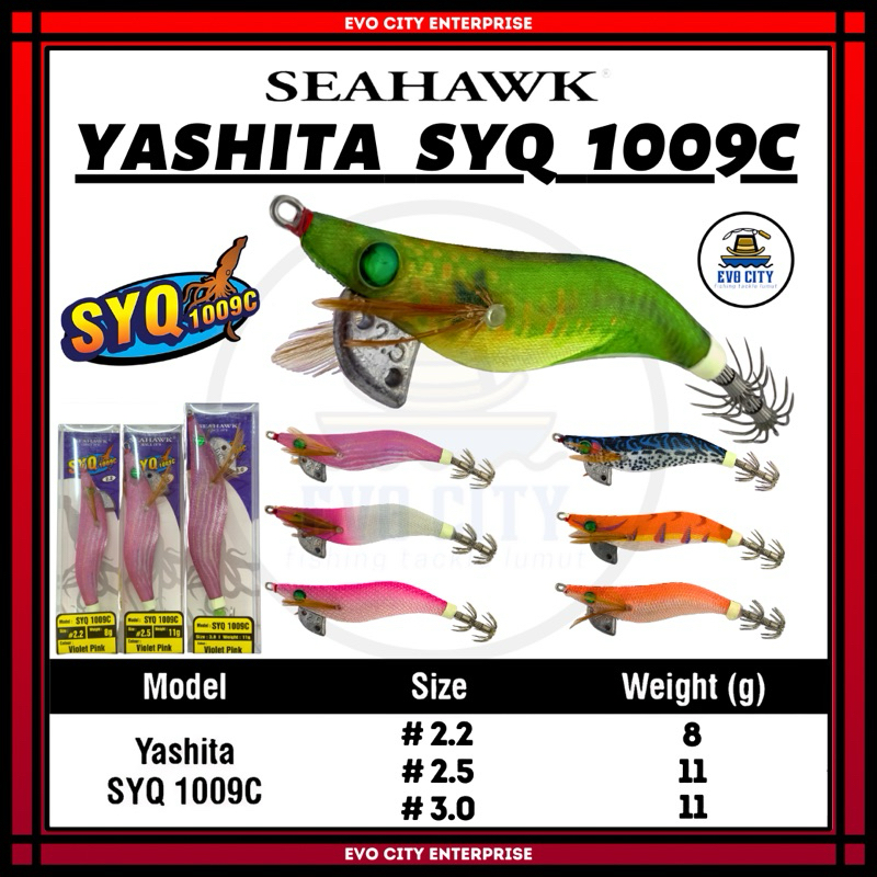 Seahawk Yashita SYQ 1009C (#2.2 / #2.5 / #3.0) CANDAT SOTONG | Shopee ...