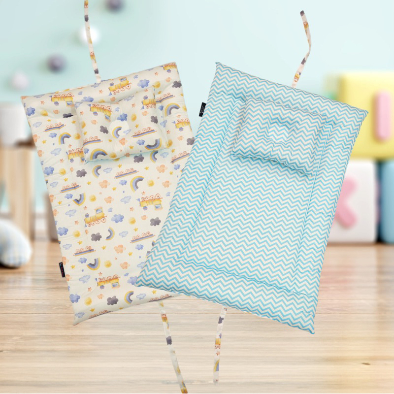 travel mattres for baby new born 100% cotton comb sejuk dan selesa toto ...
