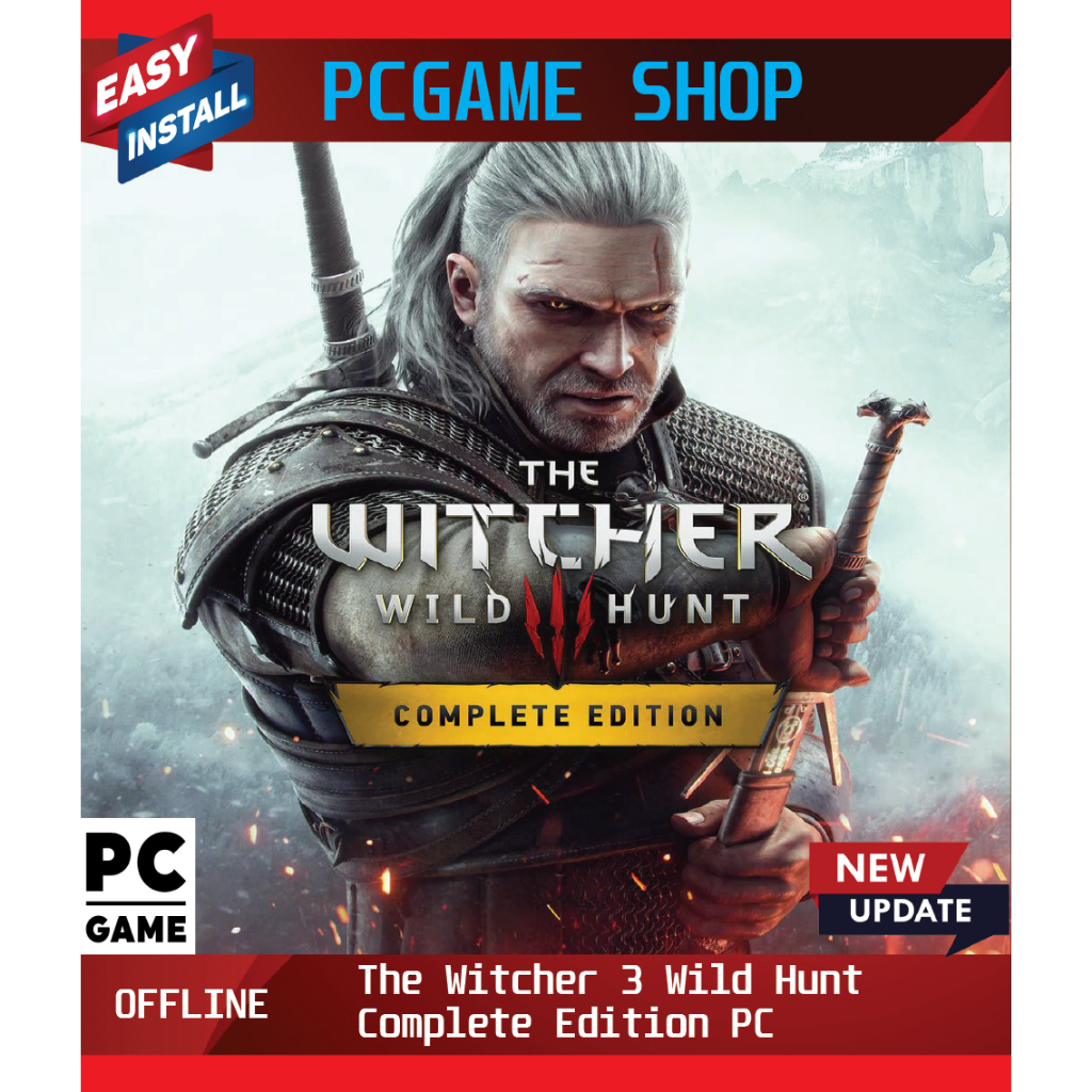 【Update 2026】The Witcher 3 Wild Hunt Complete Edition PC | PC Game ...