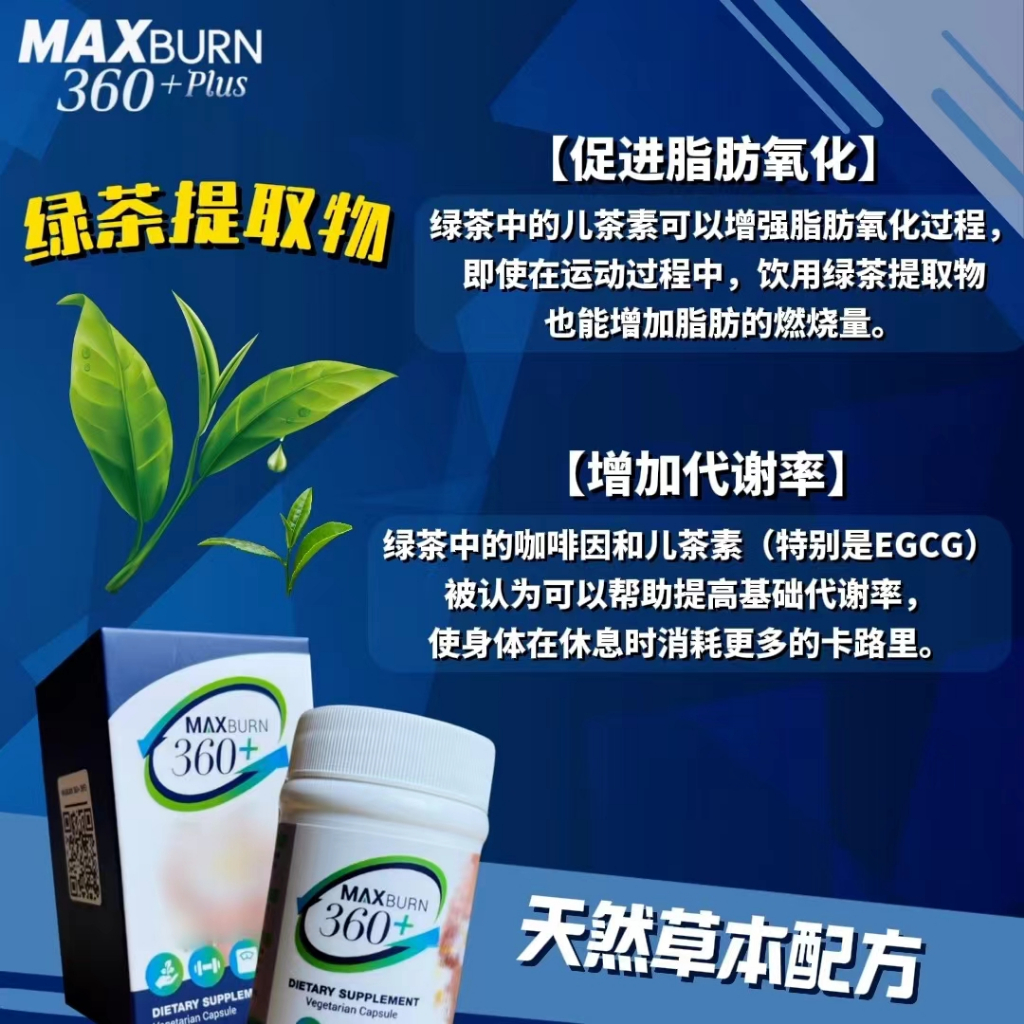 🌟Original🌟Max Burn 360+ 全新升级款 | MAXBURN 减肥 | 瘦身 | MAXDOX 360 排毒咀嚼锭 ...