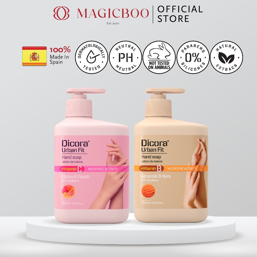 Magicboo Dicora UF Hand Soap with Vitamin B/ Vitamin C - 500ml 洗手液 ...