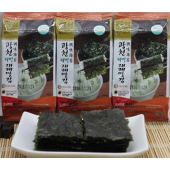 [NON HALAL] KWANG CHUNG KOREAN SEAWEED (WBG) 3 packs x 5g | Shopee Malaysia