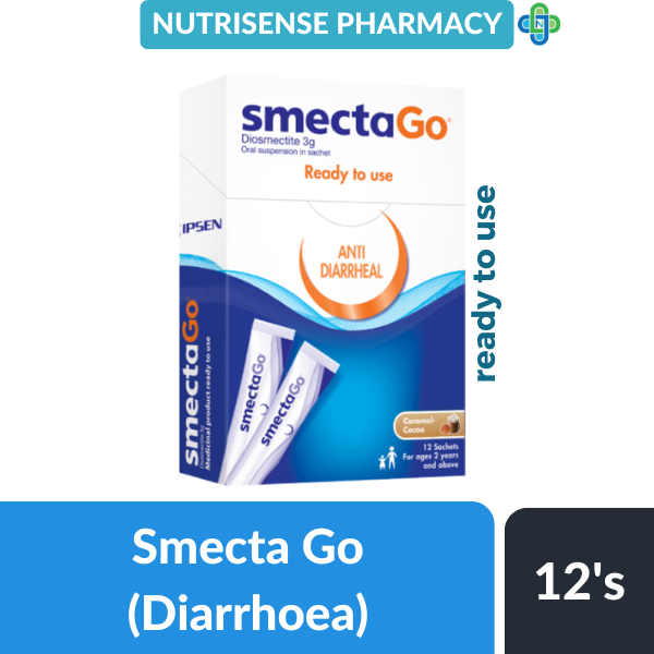 SMECTA GO Ready to Use Sachets - 12's | Shopee Malaysia