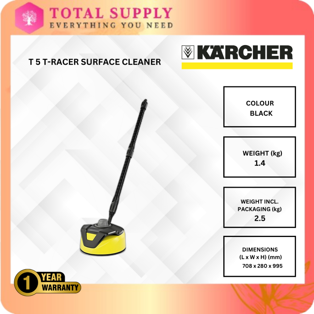 KARCHER T 5 T-RACER SURFACE CLEANER | Shopee Malaysia