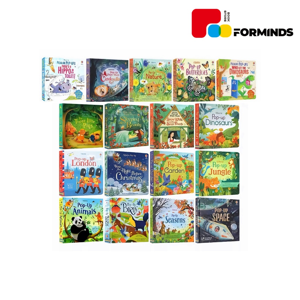 FORMINDS【🇲🇾Ready Stock】Usborne Pop-up Book Peculiar Pop-Ups 3D Book ...