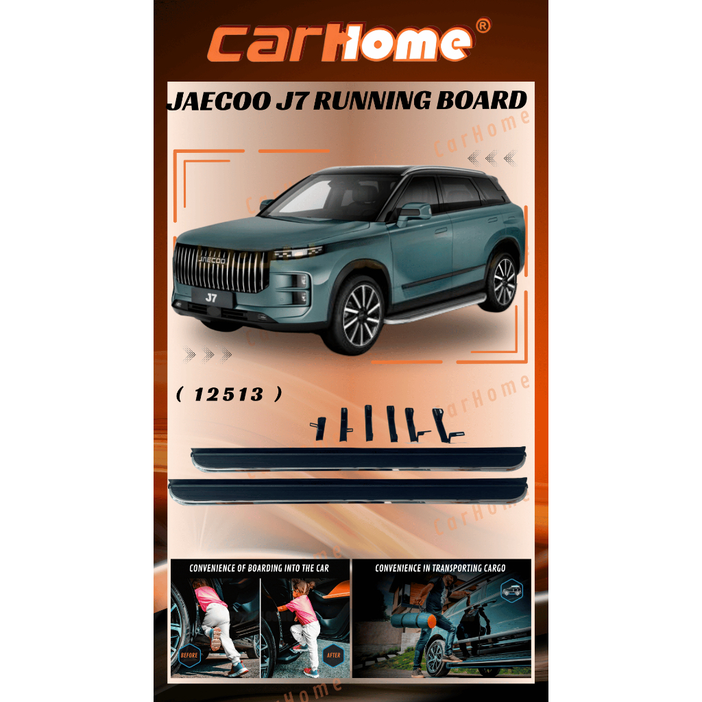 JAECOO J7 2023+ Pijakan Pintu Sisi / Running Board Door Step J7 ...