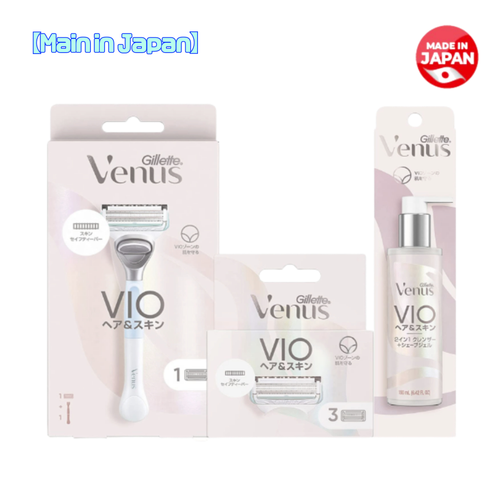 【Direct from JAPAN】 Gillette Venus VIO Female Beauty Shaving Women Hair & Skin Razor Body ...