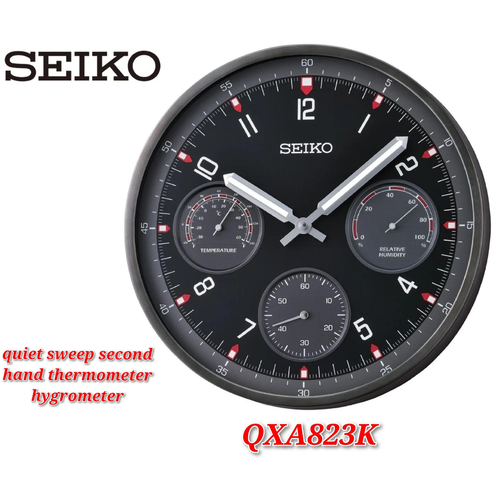 SEIKO WALL CLOCK QXA823K | Shopee Malaysia