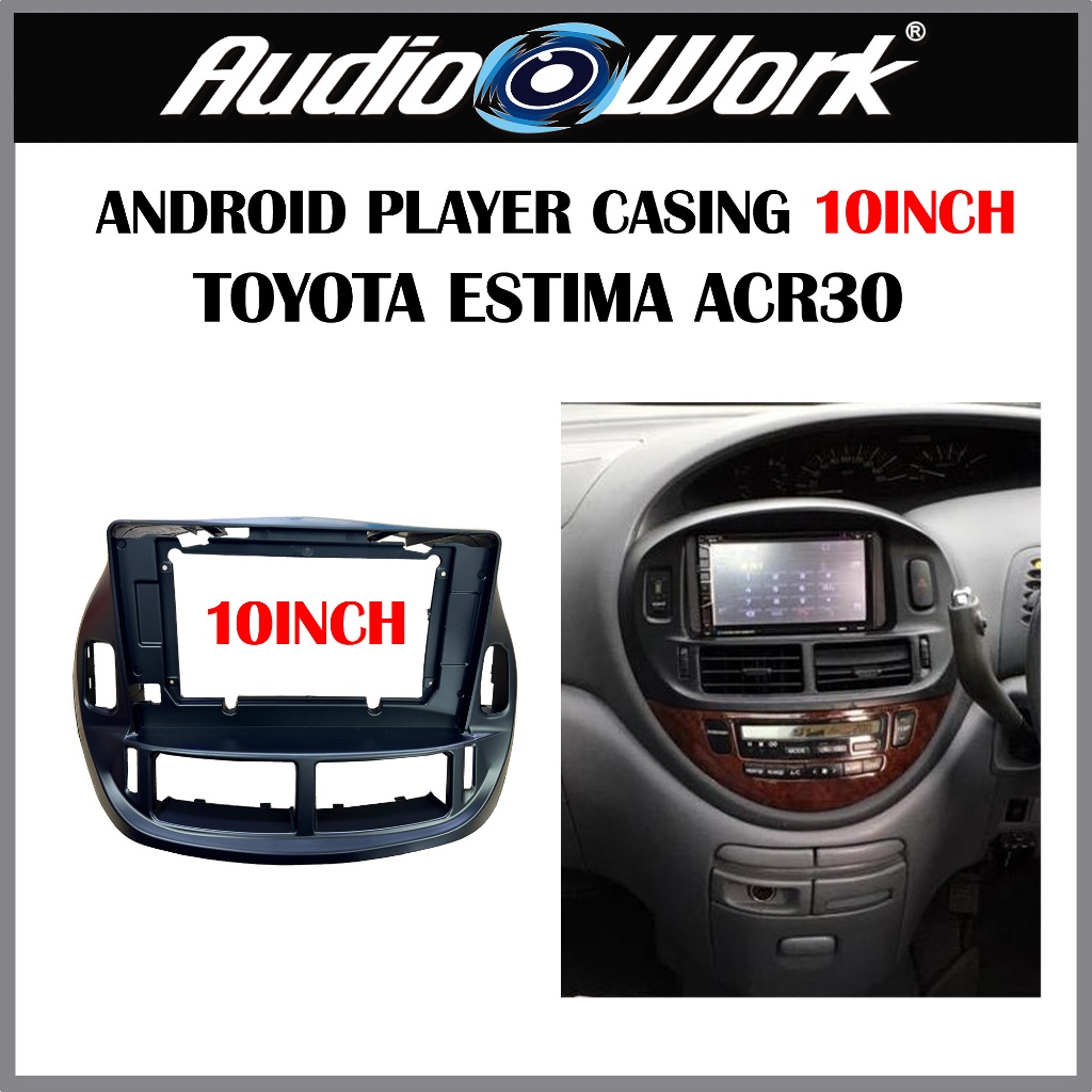 Android Player Casing 10" Toyota Estima ACR30 | Shopee Malaysia