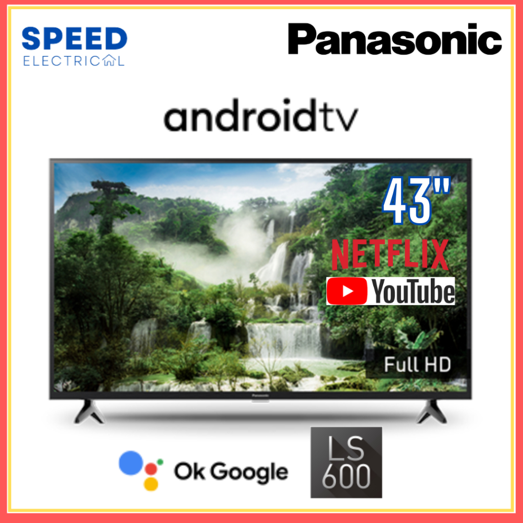[SABAH ONLY] PANASONIC ANDROID TV 43INCH TH-43LS600K 智能电视 上网电视 TV ...