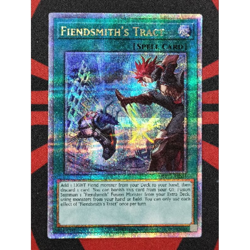 YUGIOH KONAMI INFO-AE061 Fiendsmith's Tract (Quarter Century Secret ...