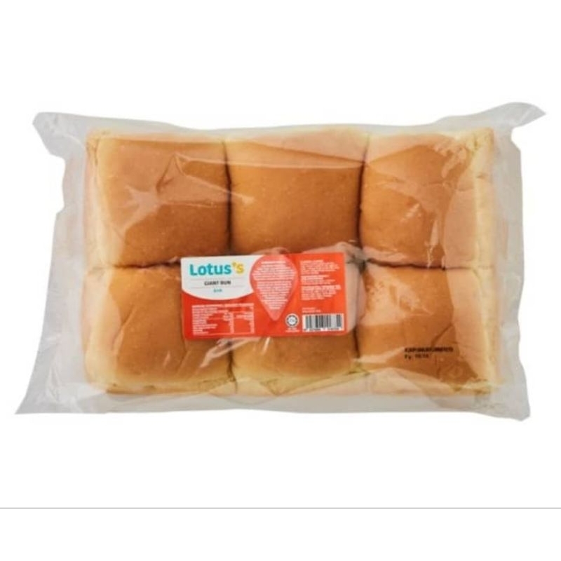 LOTUS Giant Bun | Roti Bun 6s x1 | Shopee Malaysia