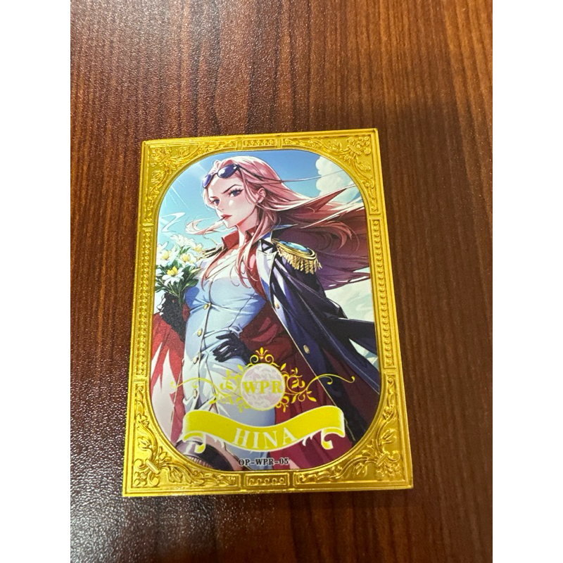 Hina - One piece - CCG - metal card- serial number (255/666) | Shopee ...