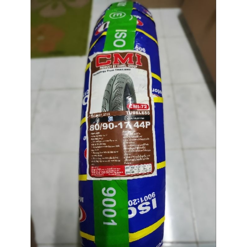 TAYAR CMI TUBELESS 80/90-17 80/90 | Shopee Malaysia