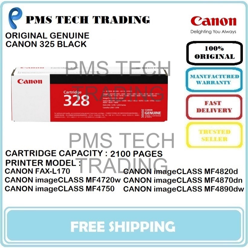 CANON ORIGINAL CARTRIDGE 328 MF4412 MF4450 MF4550 MF4570 MF4580 MF4720w ...