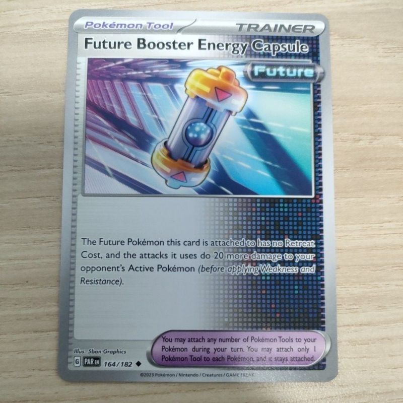 Future Booster Energy Capsule Pokemon TCG Card PTCG Collection Tool ...