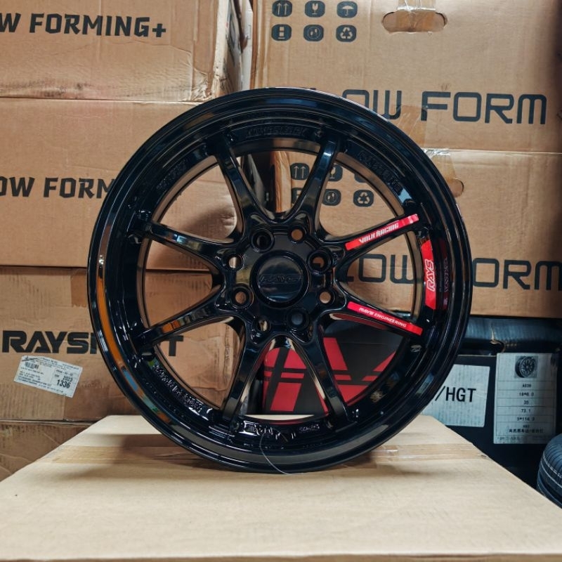 New Sport Rim 15inch CE28 15X6.5JJ 8H100/114.3 Black | Shopee Malaysia