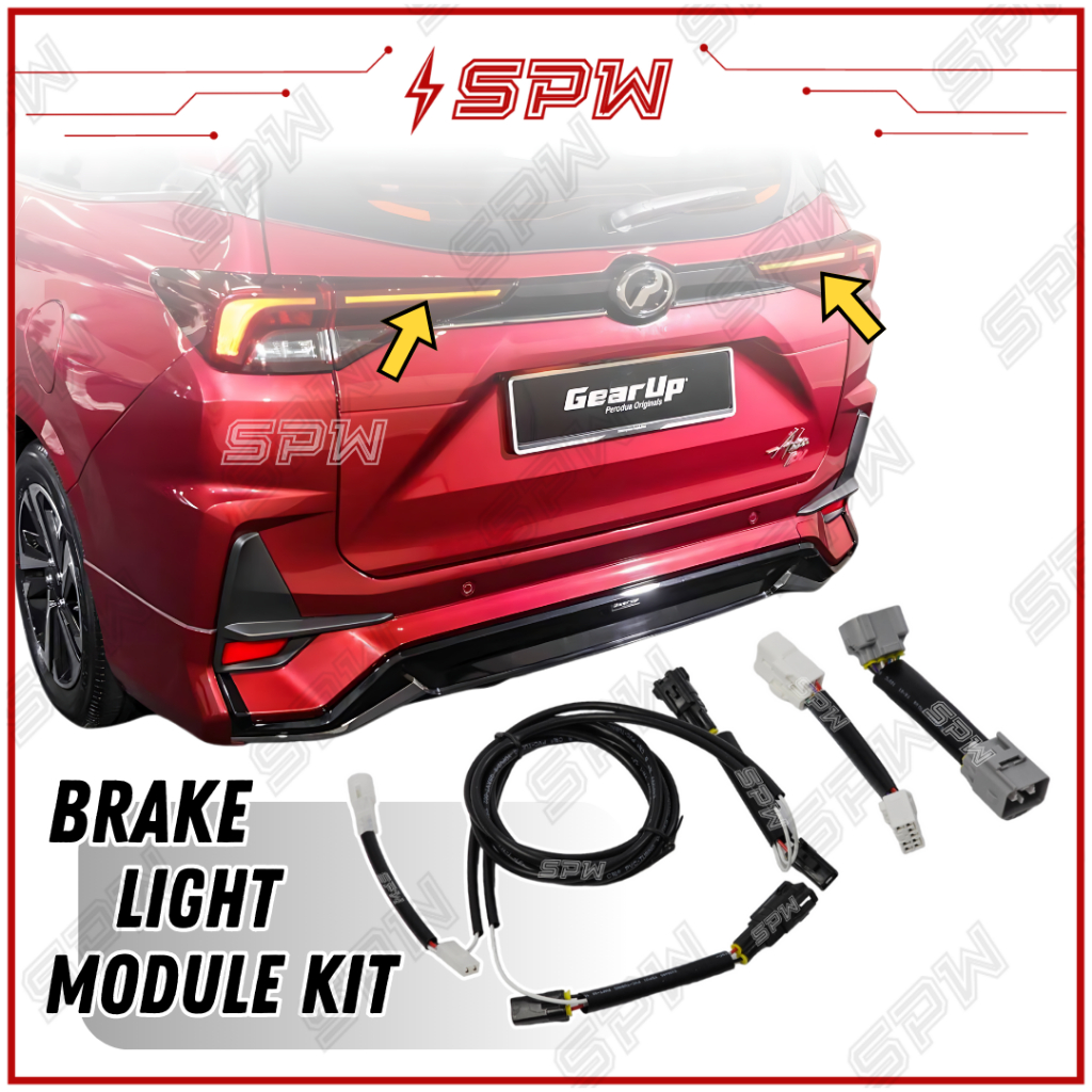 Perodua Alza (2022-2025) Brake Light Module Kit (Add-On Brake Function ...