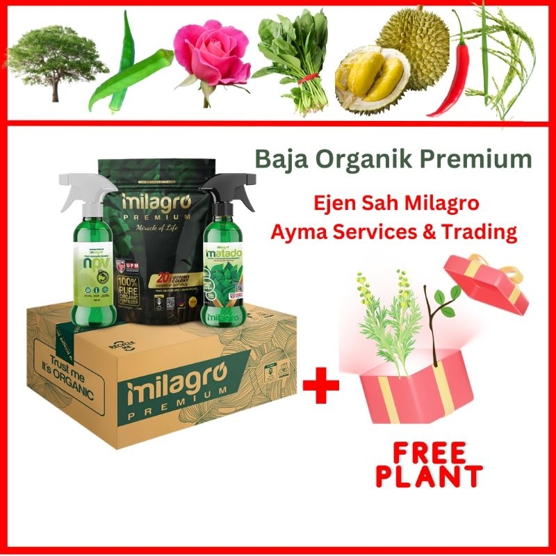 Original Milagro Premium Baja Organic Fertilizer, Plant's Immunity ...