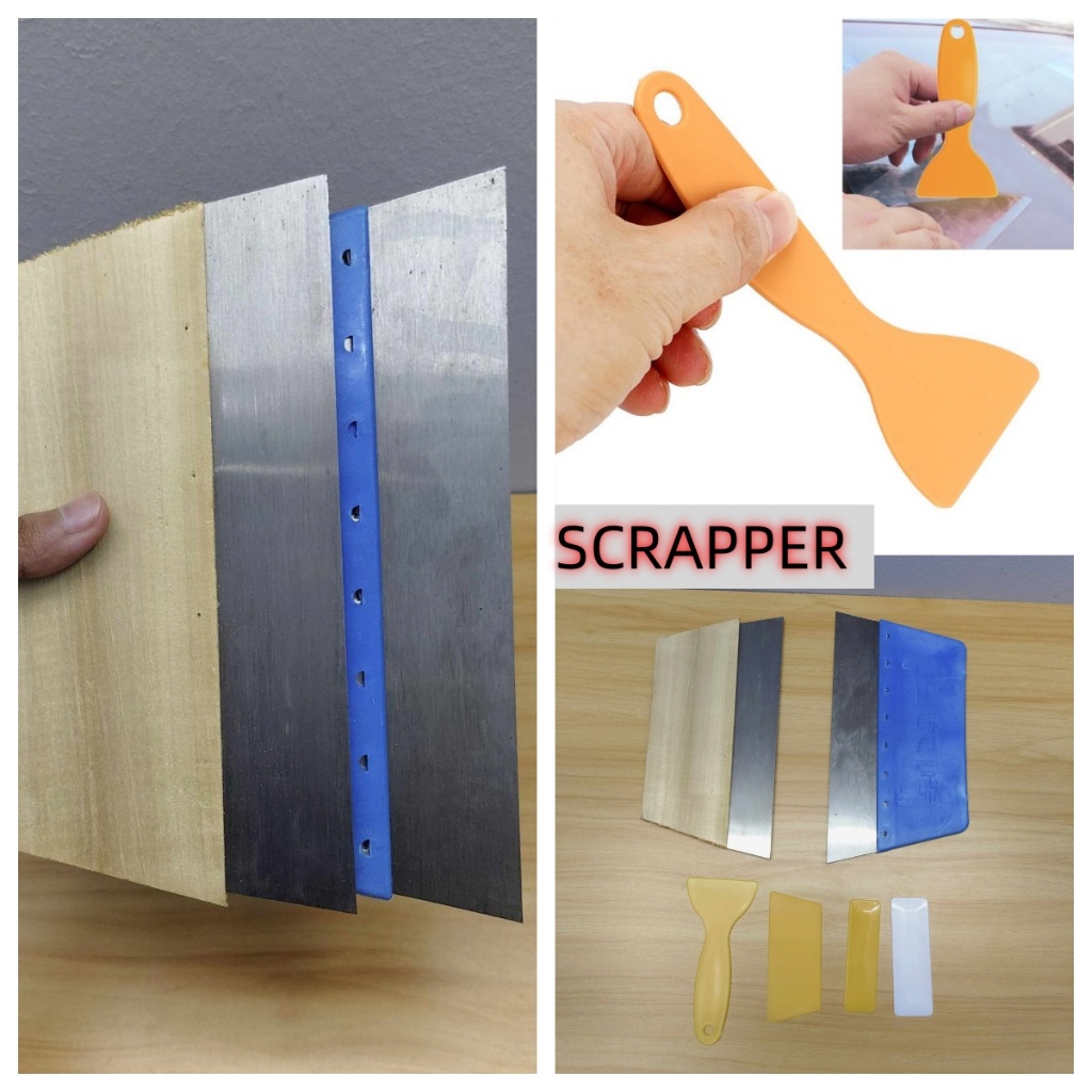 SCRAPPER PLASTIC IRON TINTED WINDOW FILM STICKER WALLPAPER CEILING ...