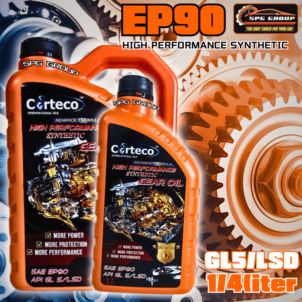 CORTECO ADVANCE FORMULA HIGH PERFORMANCE SYNTHETIC GEAR OIL SAE EP90 ...