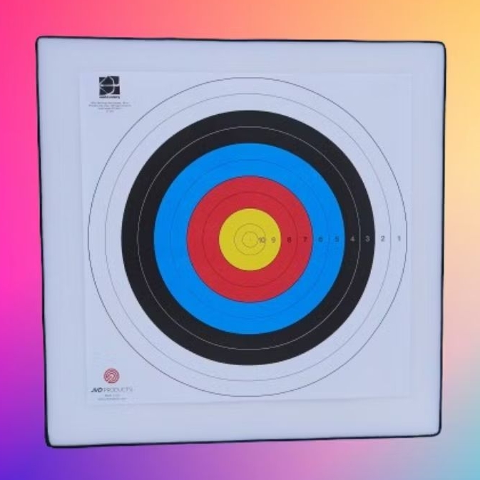 ARCHERY TARGET BUTT DIMENSION 80CM X 80CM X 10CM + FREE TARGET FACE ...