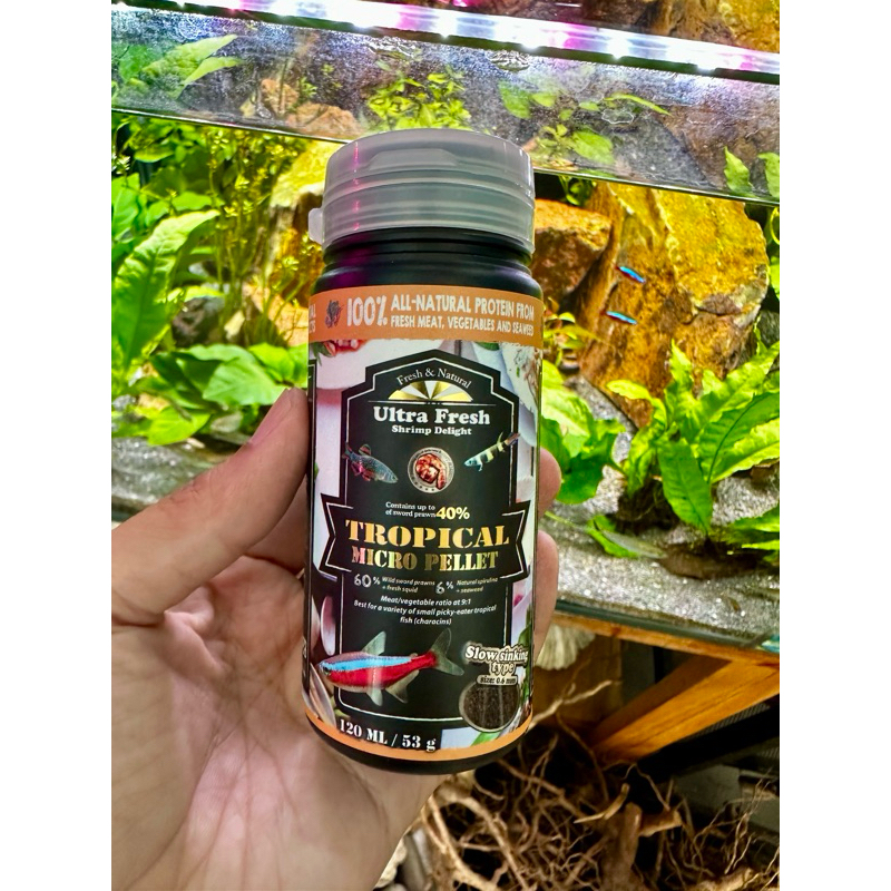 AZOO Ultra Fresh Tropical Micro Pellet 53g 🐟 PREMIUM QUALITY 🔥 | Shopee ...