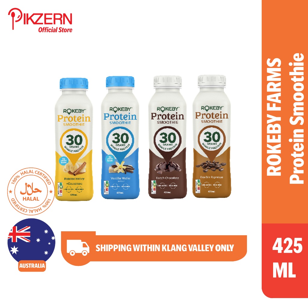 PIKZERN - ROKEBY PROTEIN SMOOTHIE (425ml) [KLANG VALLEY DELIVERY ONLY ...
