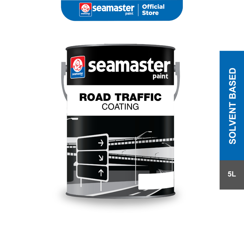 SEAMASTER Road Traffic Coating 6200 Solvent Based Paint (5L). Interior ...