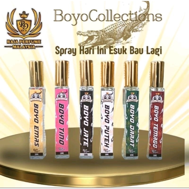 Minyak Wangi long lasting Raja Perfume Gred Premium 24 jam Tahan lama ...