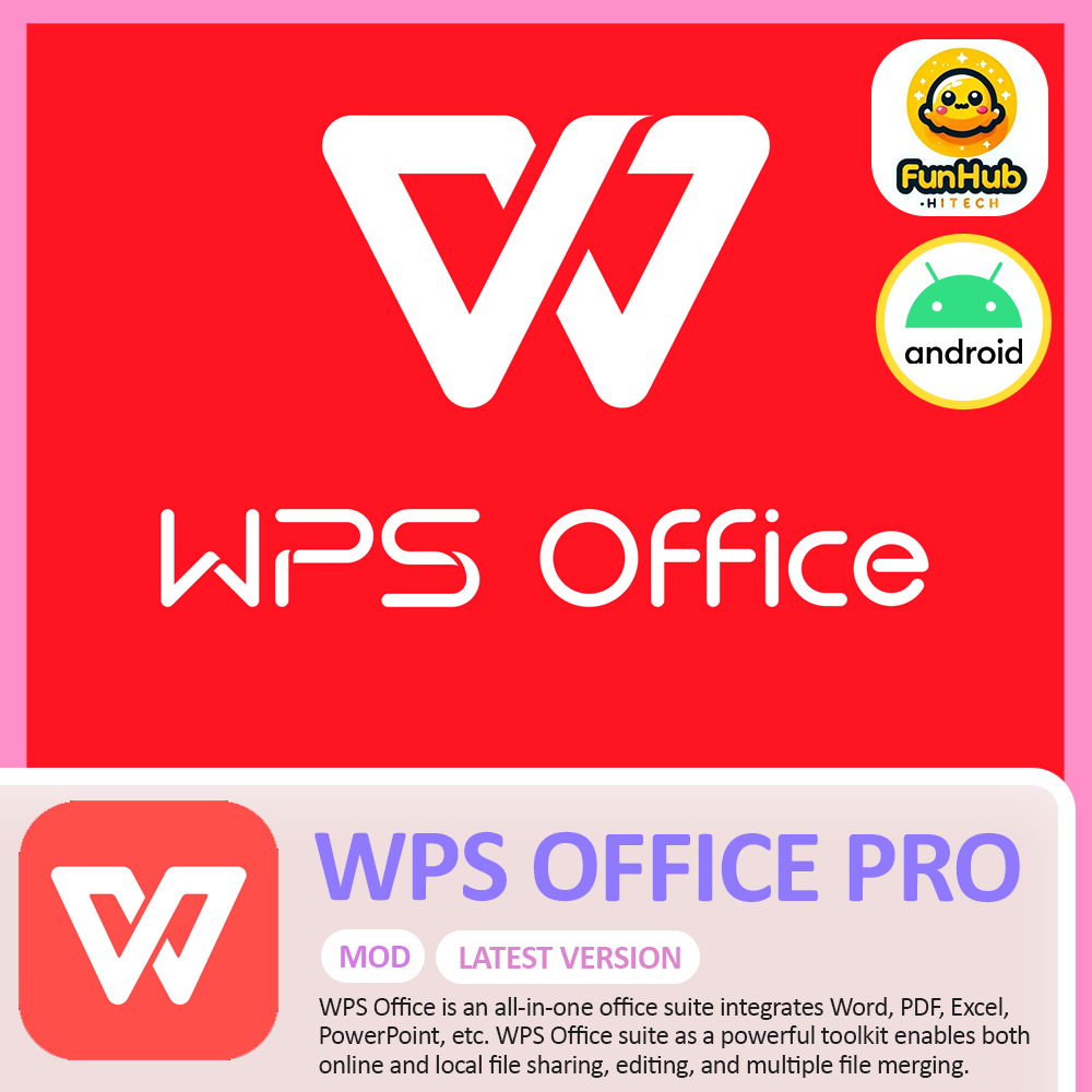 WPS Office Premium Apk ️⭐LIFETIME WARRANTY⭐ NO ADS | ANDROID APP | 👑ULTIMATE PRO👑 | Shopee Malaysia