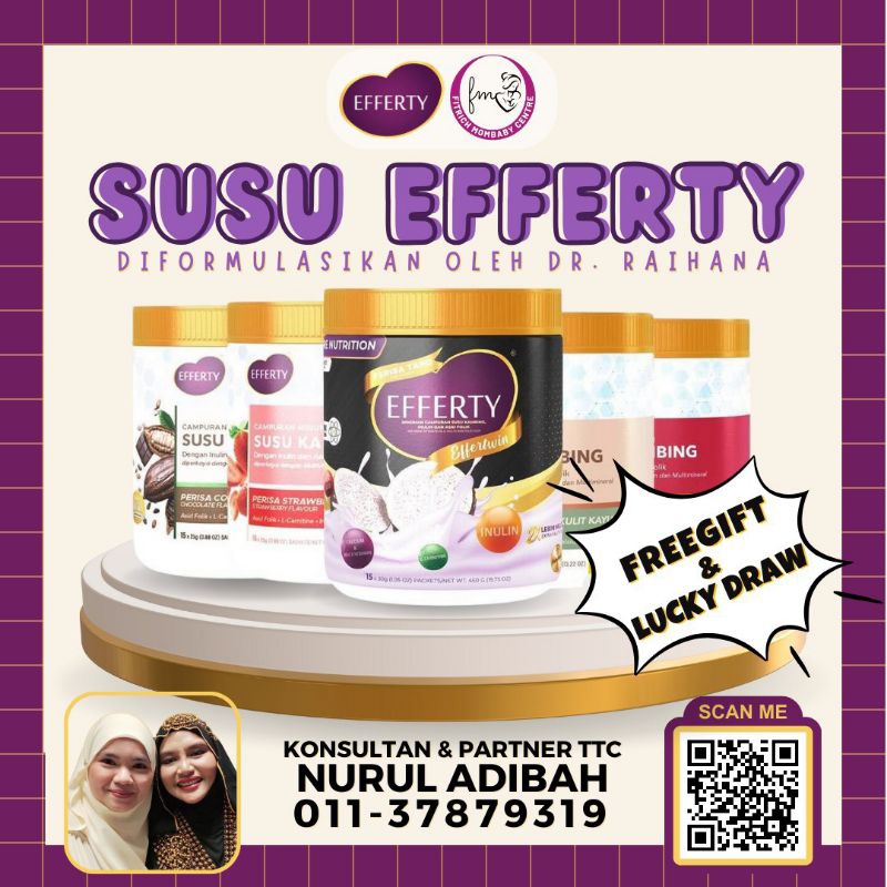 P00019 STOKIS - 🔝🔥READY STOK - FREEGIFT - FAST SHIPPING🔥🔝 SUSU EFFERTY ...