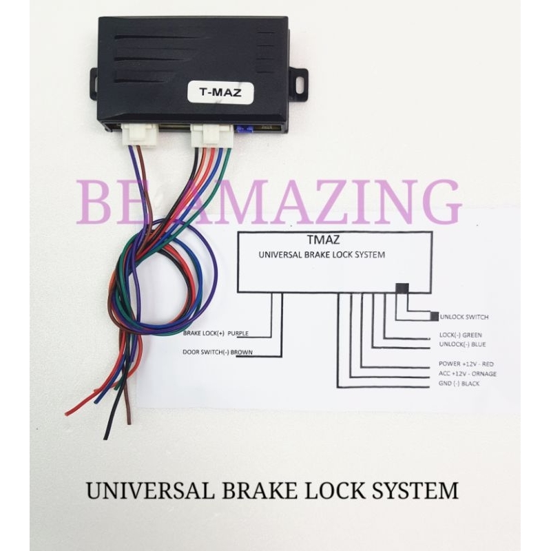 UNIVERSAL BRAKE LOCK SYSTEM | Shopee Malaysia