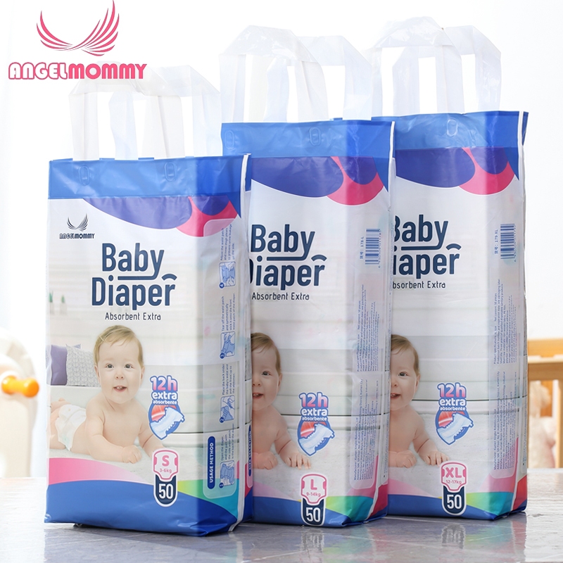 Angel Mommy Baby Diaper Tape Newborn Baby Diapers All Size - S/M/L/XL ...