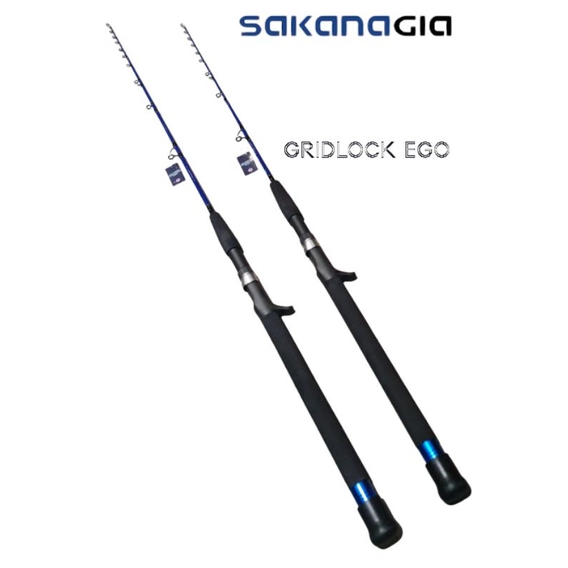 SAKANAGIA GRIDLOCK EGO ELECTRIC BUTTOM SPINNING FISHING ROD | Shopee ...