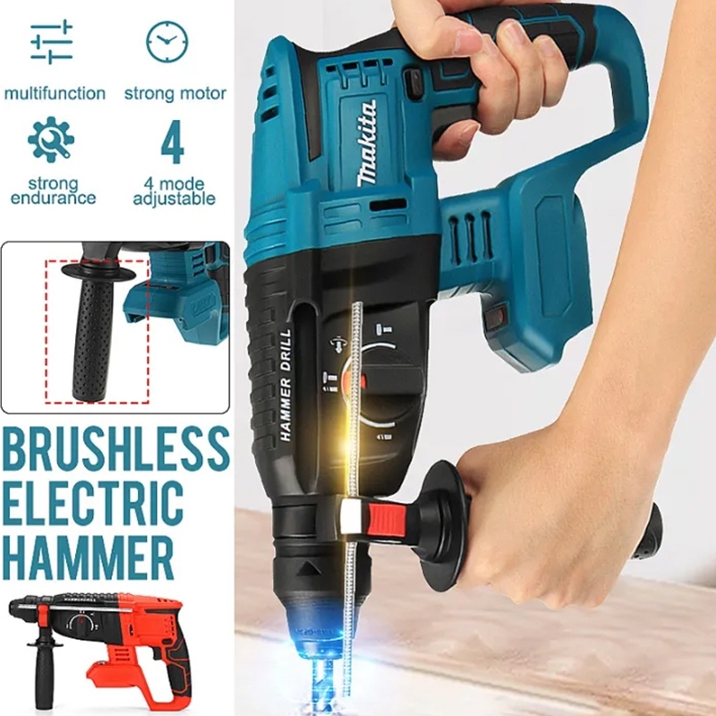 Makita breaking hammer battery multifunctional electric hammer portable ...