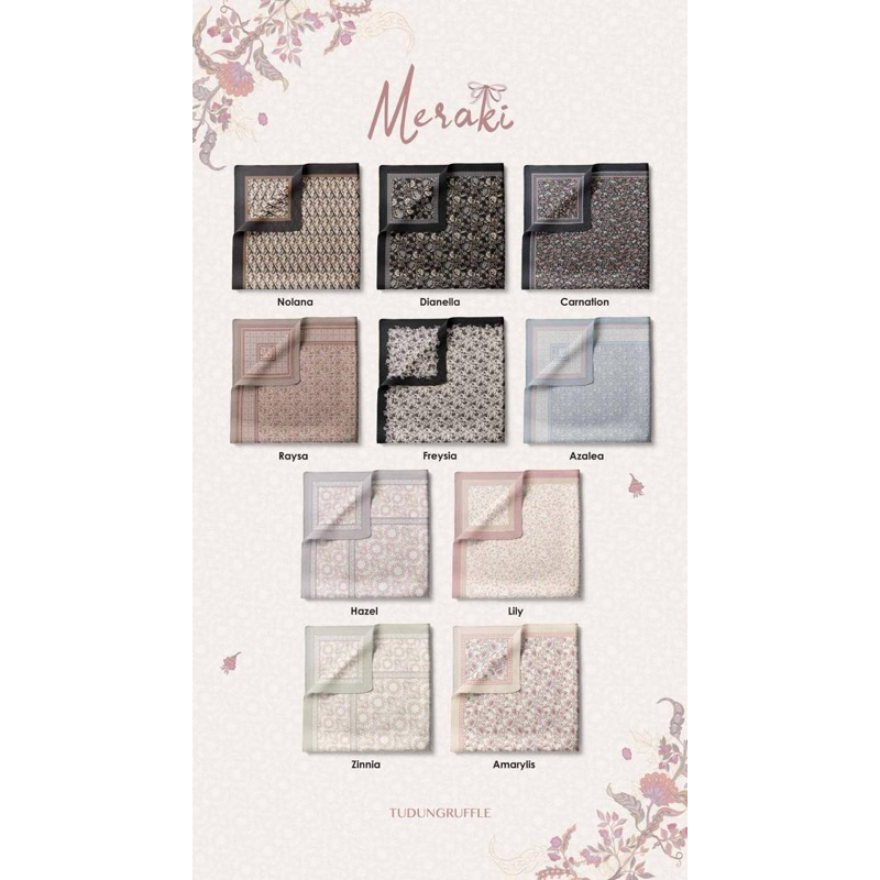 TUDUNG RUFFLE MESAKI COLLECTION | Shopee Malaysia