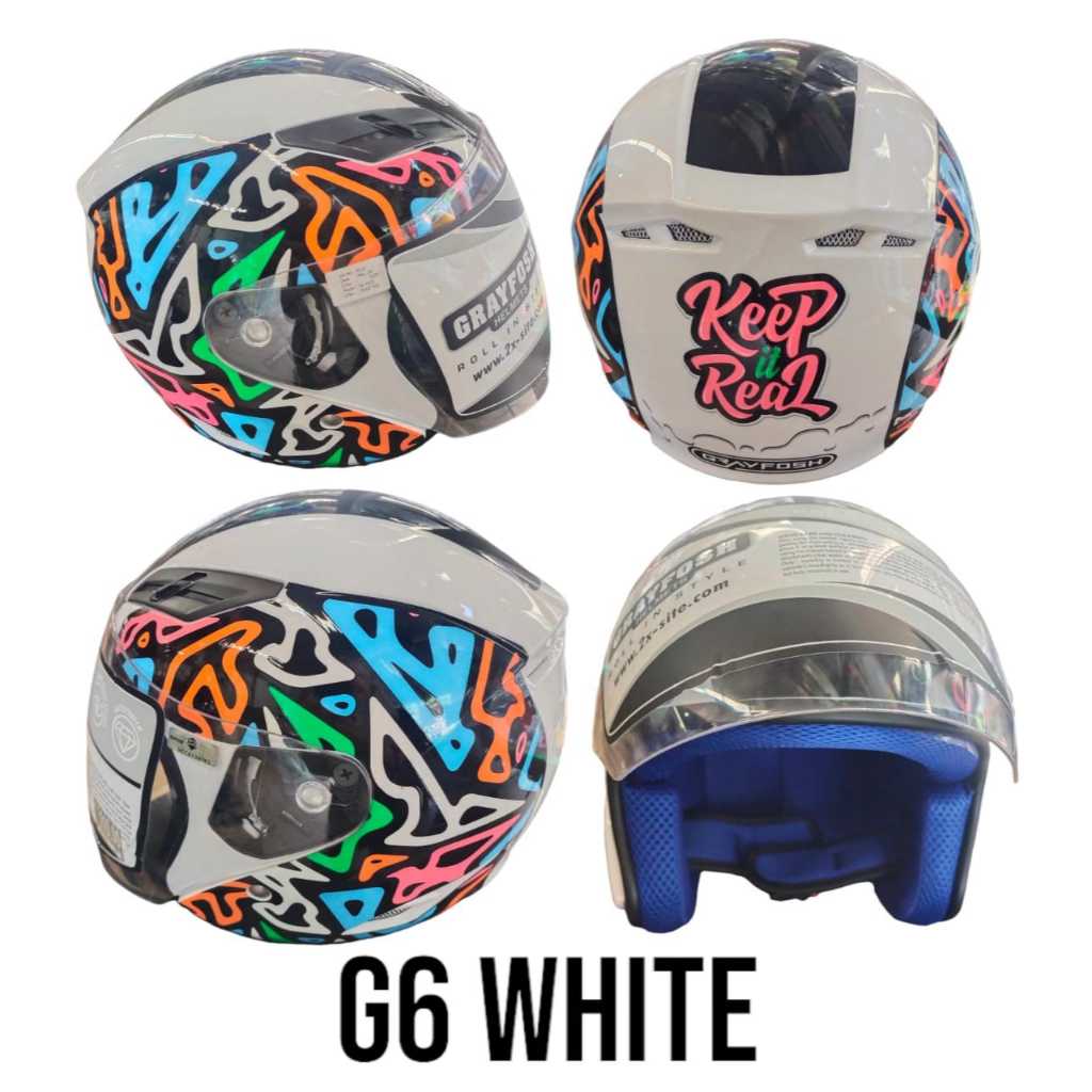 HELMET BUDAK SMART HELMET GRAYFOSH KID G6 KIDS HELMET 4YEARS 11YEARS ...