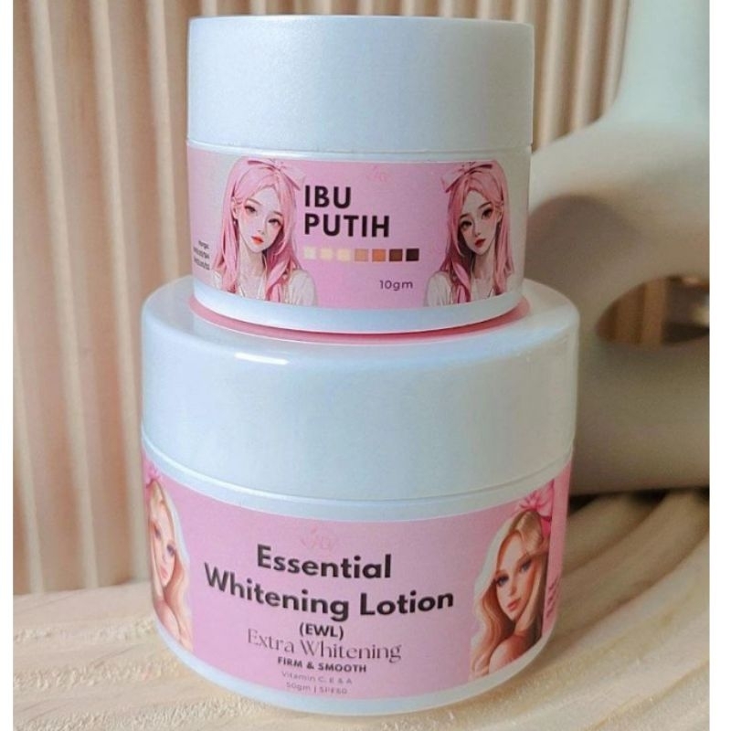 🔥Losyen Putih Kekal EWL , Ibu Putih , Soap Whitening Alpa Arbutin,Fairy ...