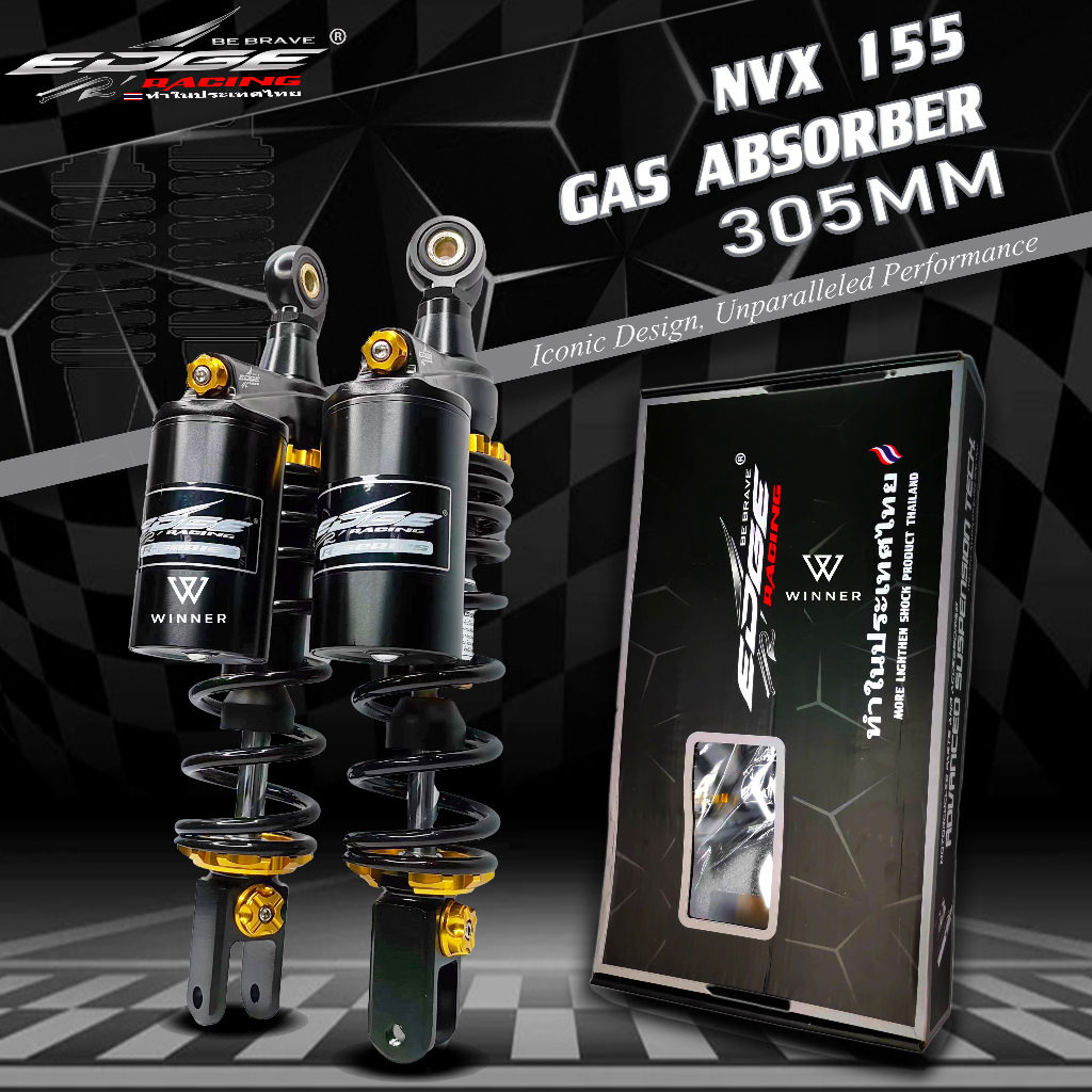 [305MM] READY STOCK!! GAS ABSORBER NVX 155 PREMIUM ABSORBER GAS TANK ...