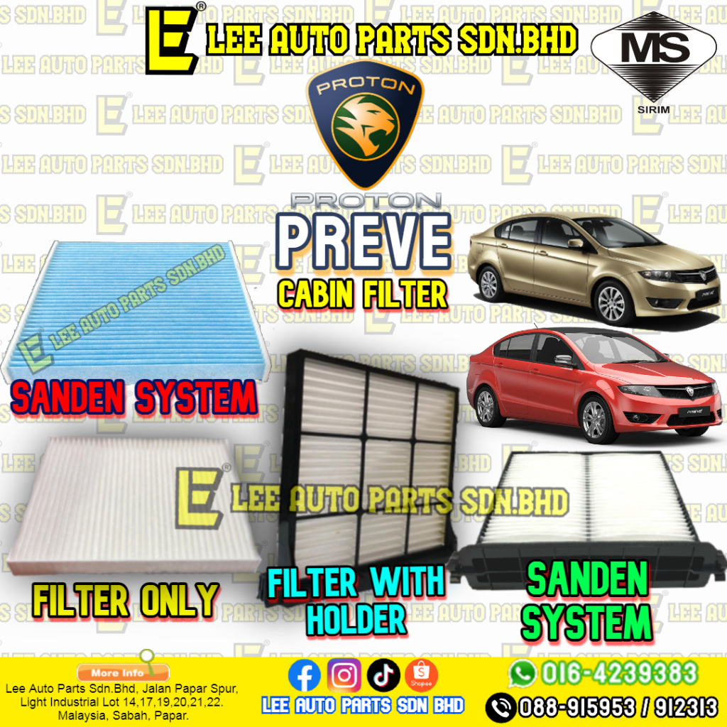 PROTON PREVE CABIN AIR COND FILTER ASSY | Shopee Malaysia