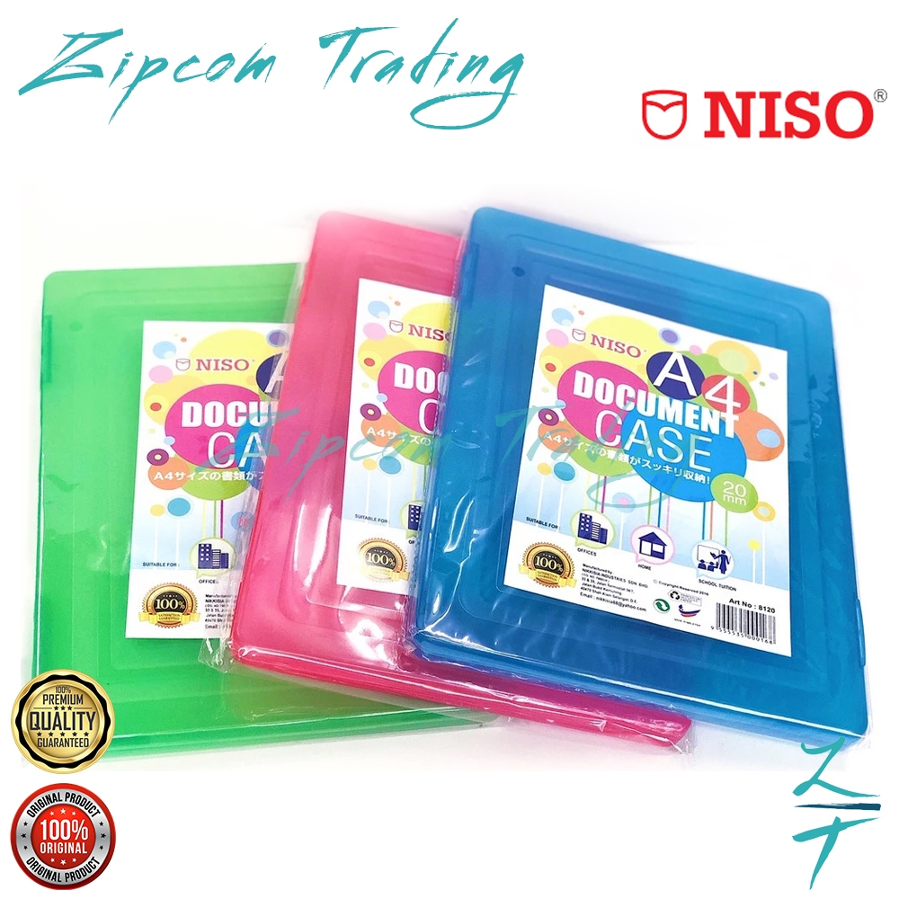 Niso A4 Document Case 20mm ( 8120 ) | Shopee Malaysia