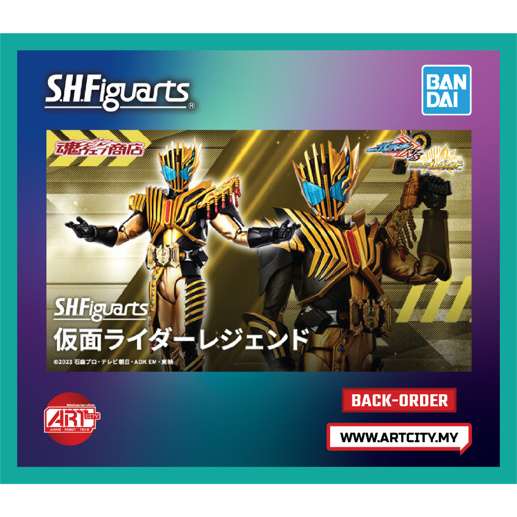 (READY STOCK) Bandai S.H.Figuarts - SHF Kamen Rider Legend - Kamen ...