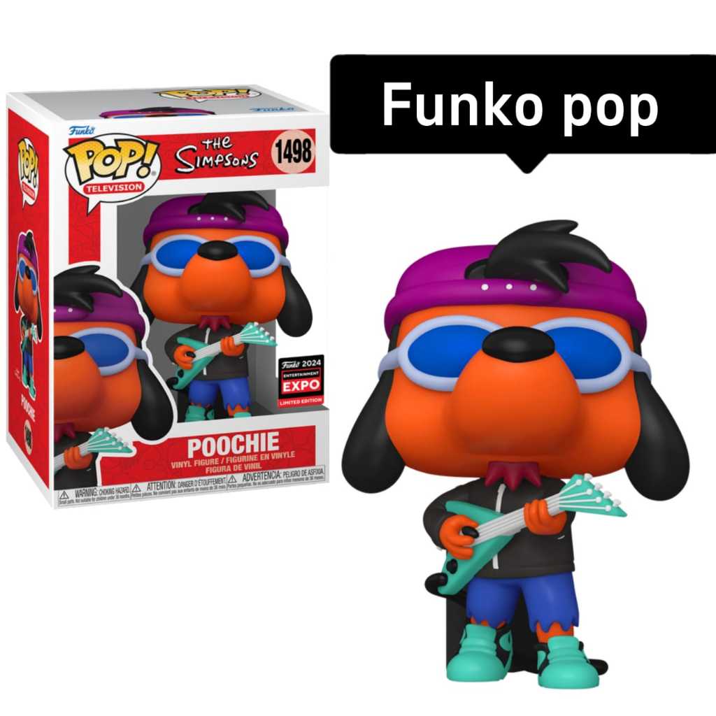 Original Funko Pop! Television The Simpsons 1498 Poochie 2024 Expo ...