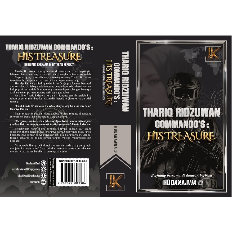 THARIQ RIDZUWAN COMMANDO'S: HIS TREASURE - HUDA NAJWA | Shopee Malaysia